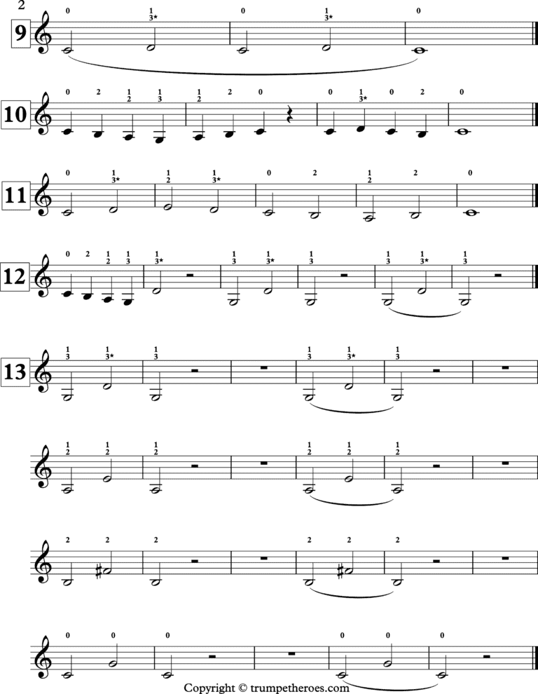 Trumpet Warm-Up #1 - Trumpet Heroes