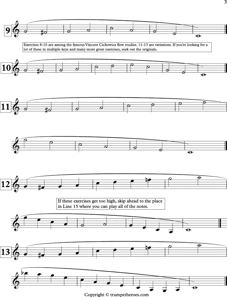 Trumpet Warm-Up #5 - Trumpet Heroes